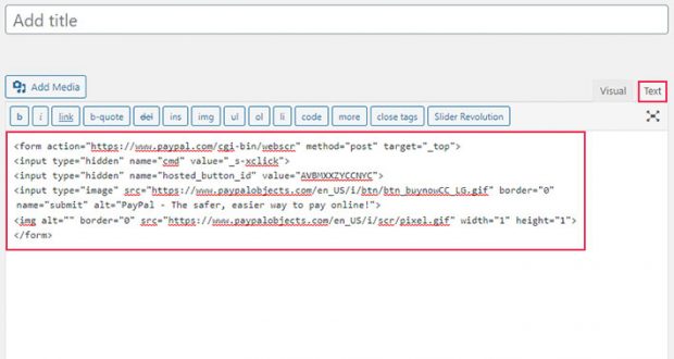 How to Add a PayPal Button to WordPress - Qode Interactive