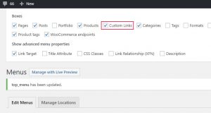 How to Create WordPress Menu Items Without a Link - Qode Interactive
