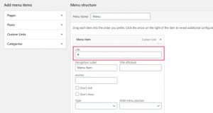 How to Create WordPress Menu Items Without a Link - Qode Interactive