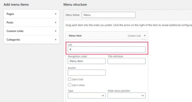 How to Create WordPress Menu Items Without a Link - Qode Interactive How to Create WordPress Menu Items Without a Link - Qode Interactive