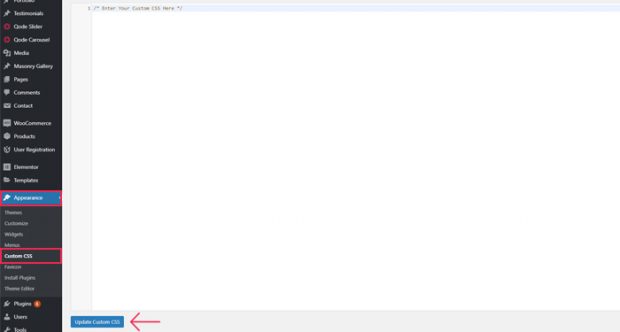 How to Add Custom CSS in WordPress - Qode Interactive