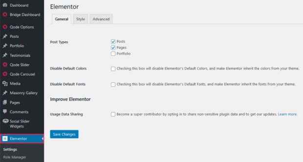 An Elementor Tutorial for Beginners - Qode Interactive