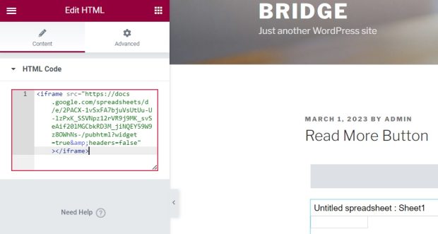 How to Embed Google Sheets in WordPress - Qode Interactive