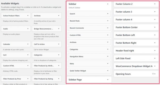 How To Add Widget To Wordpress Site Qode Interactive