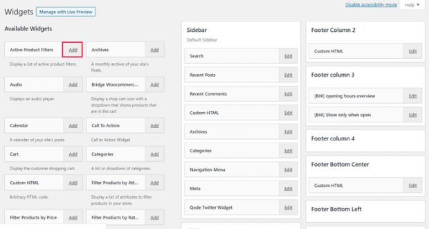 How to Add Widget to WordPress Site - Qode Interactive