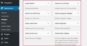 How to Add Widget to WordPress Site - Qode Interactive