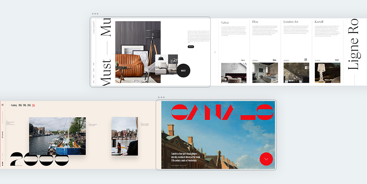 17 Stunning Examples Of Sites With Horizontal Scrolling