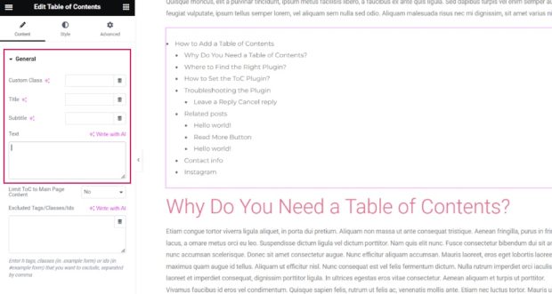 How to Add Table of Contents to WordPress Site - Qode Interactive