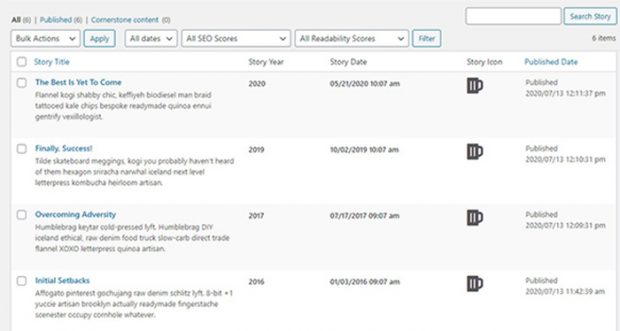 How To Create An Event Timeline In Wordpress Qode Interactive