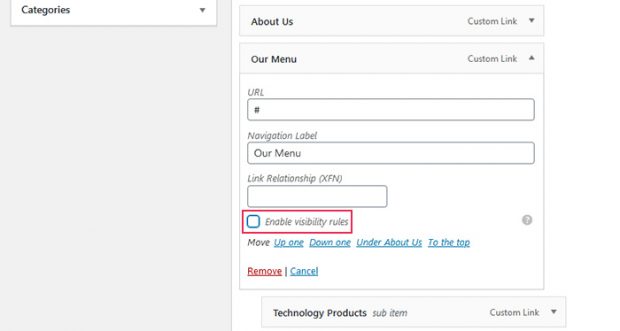 How To Add Conditional Logic To Your Wordpress Menus Qode Interactive