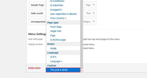 How to Add Conditional Logic to Your WordPress Menus - Qode Interactive