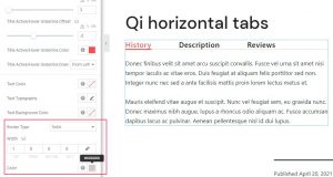 How to Create Tabbed Content in WordPress - Qode Interactive