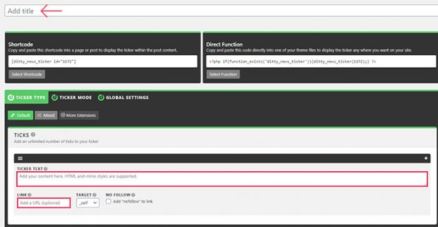 How to Create a WordPress News Ticker - Qode Interactive