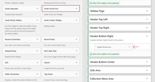 How to Add Social Media Icons to WordPress Menu - Qode Interactive