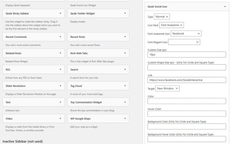 How to Add Social Media Icons to WordPress Menu - Qode Interactive