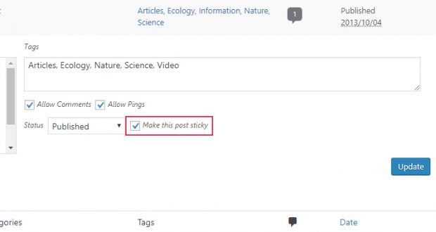 How to Make Sticky Posts in WordPress - Qode Interactive