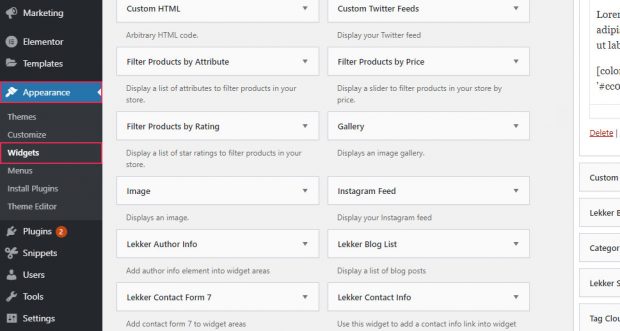 Using WordPress Widgets to Add Shortcodes - Qode Interactive