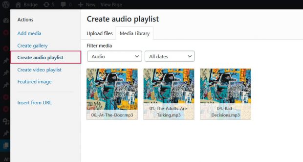 How to Add Audio Files and Create a Playlist on Your WordPress Website - Qode Interactive