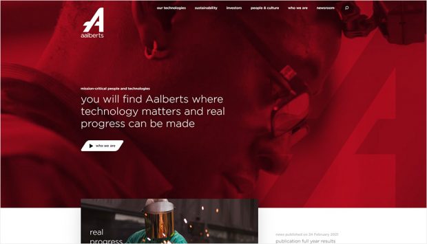 18 Amazing Examples of Industry Websites - Qode Interactive
