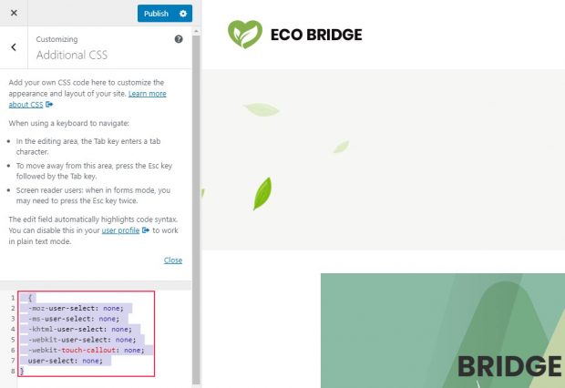How To Disable Text Selection And Copypaste On Your Wordpress Website Qode Interactive