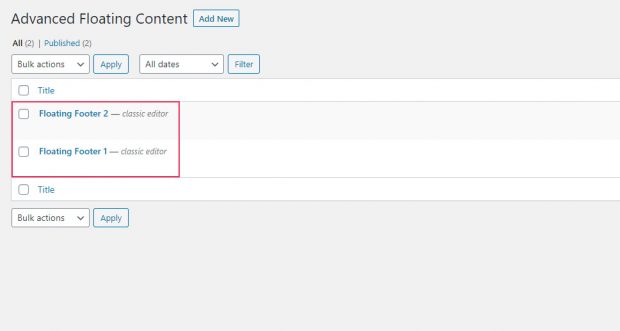 How To Add A Floating Footer To Your Wordpress Website Qode Interactive