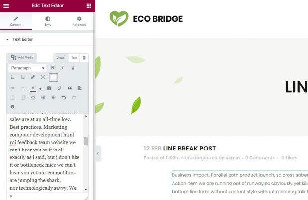 How To Add A Line Break Or Single Line Spacing In Wordpress Qode