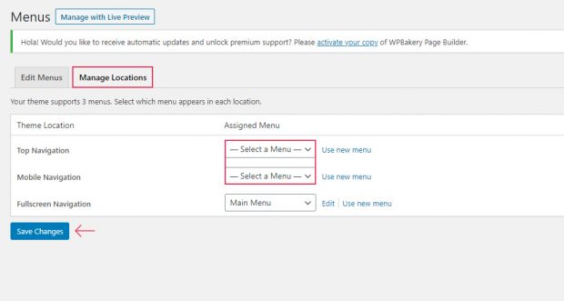 How to Create a WordPress Fullscreen Menu - Qode Interactive