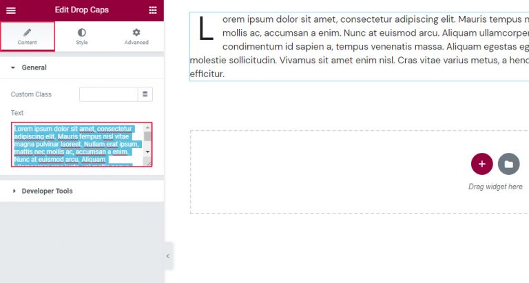 How to Add Drop Caps in WordPress - Qode Interactive