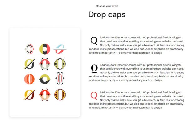How to Add Drop Caps in WordPress - Qode Interactive