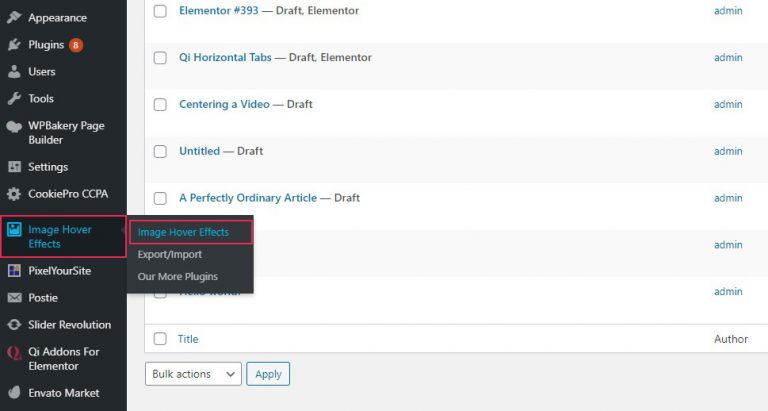 How To Add Image Hover Effects In Wordpress Qode Interactive