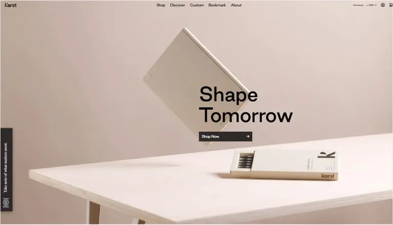 52 Impressive Examples of Beige Websites - Qode Interactive