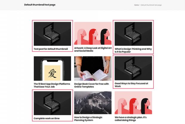 Add WordPress Default Post Thumbnail Images - Qode Interactive