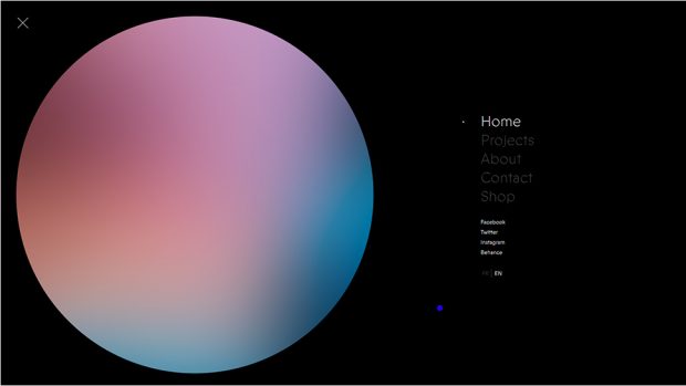 24 Beautiful Examples of Gradient Websites - Qode Interactive