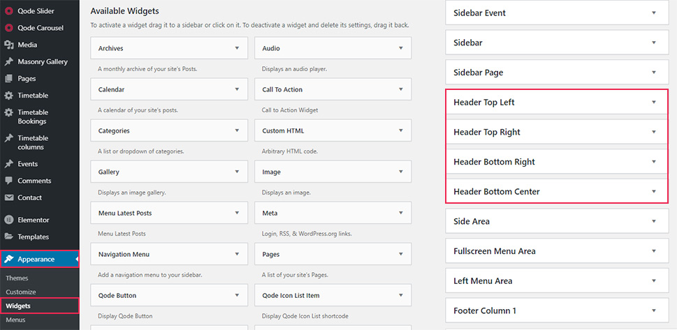 How To Add A Button To The Header In WordPress Qode Interactive