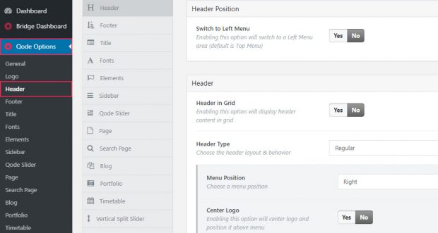 How to Add a Button to the Header in WordPress - Qode Interactive