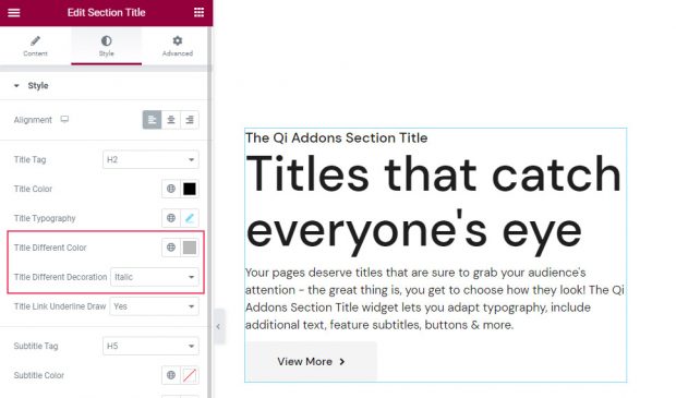 How to Add a Section Title in WordPress – Qode Interactive