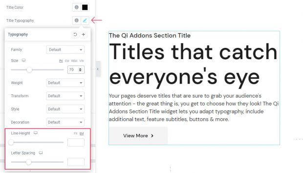How to Add a Section Title in WordPress – Qode Interactive