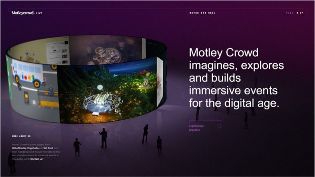 25 Beautiful Examples of Purple Websites - Qode Interactive