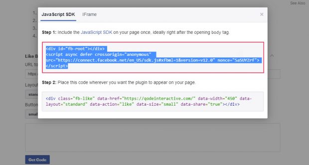 How to Add Facebook Like Button in WordPress - Qode Interactive