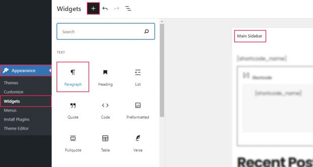 Using WordPress Widgets to Add Shortcodes - Qode Interactive