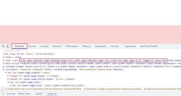 An Introduction To The Wordpress Body Class Qode Interactive