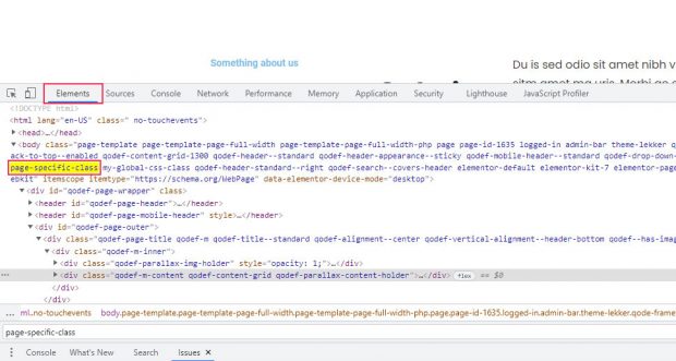 An Introduction To The Wordpress Body Class Qode Interactive 