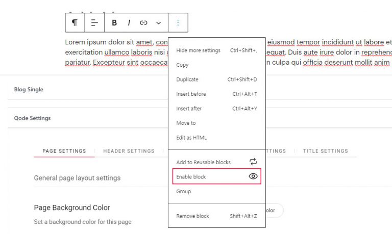 How To Control Frontend Wordpress Block Visibility Qode Interactive