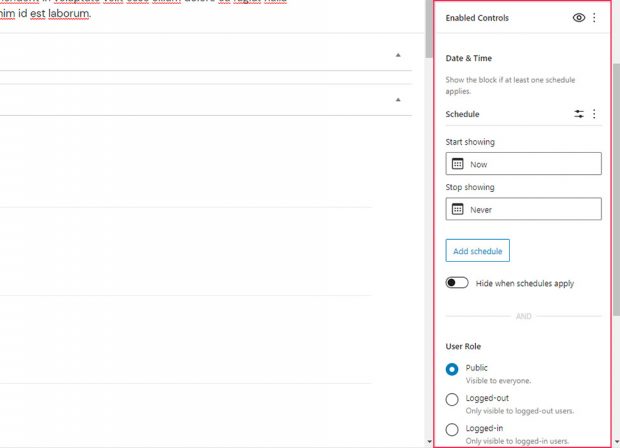 How to Control Frontend WordPress Block Visibility - Qode Interactive