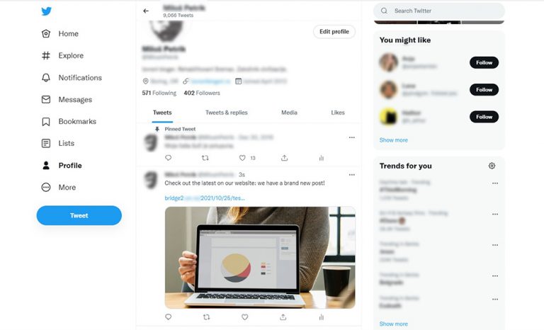 How to Automatically Tweet About New Posts in WordPress - Qode Interactive
