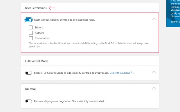 How to Control Frontend WordPress Block Visibility - Qode Interactive