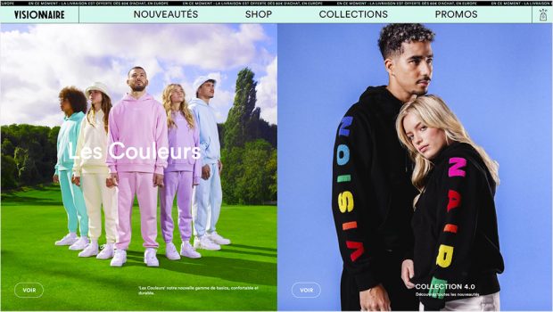 Split Screen Layout in Use: 20 Best Examples - Qode Interactive