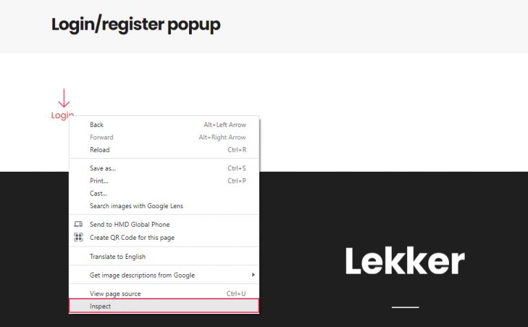 How To Create A Wordpress Login Popup Modal Qode Interactive
