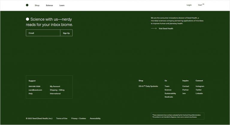 15 Stunning Examples of Innovative Footer Design - Qode Interactive