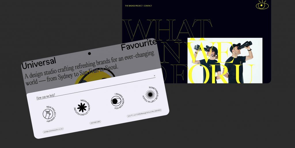 13 Inspiring Examples of Contact Page Design - Qode Interactive